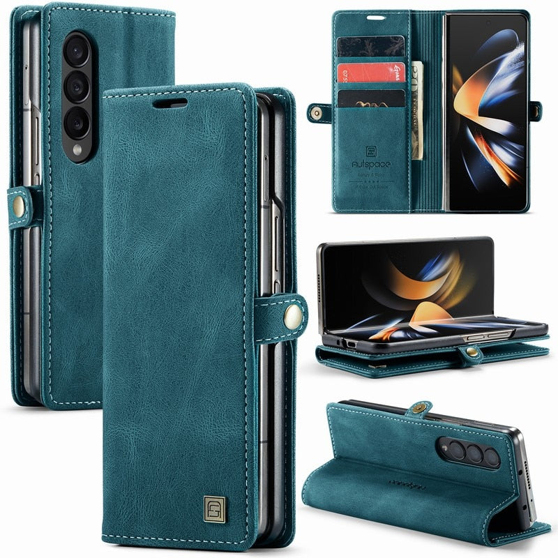 Z Fold 5 Case | Wallet Leather Z Fold 5 Phone Cover – The Z Fold Case